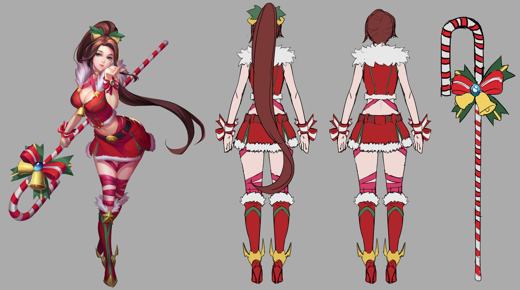 ArtStation - Christmas outfit