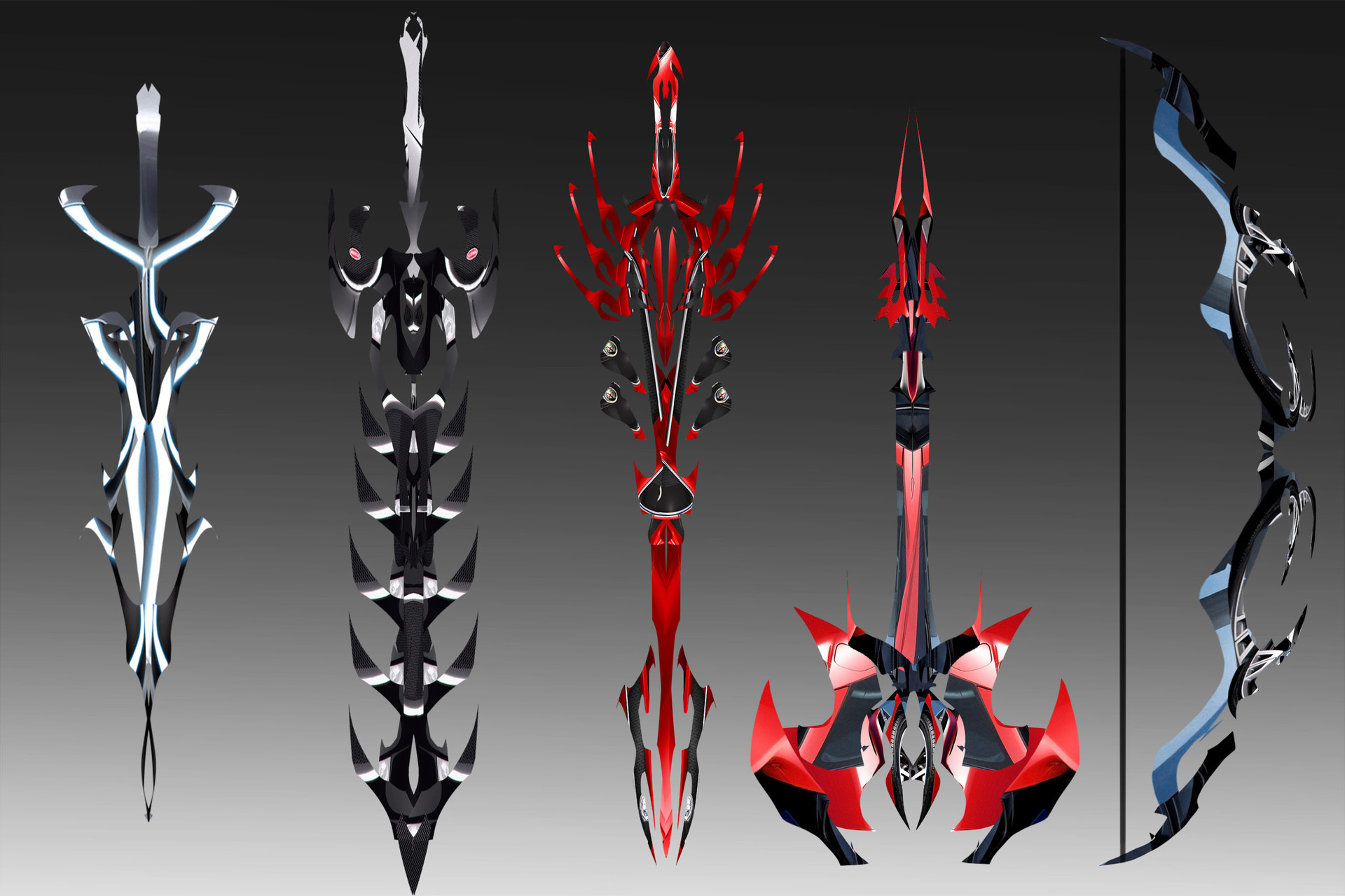 ArtStation - Weapon Design Practice