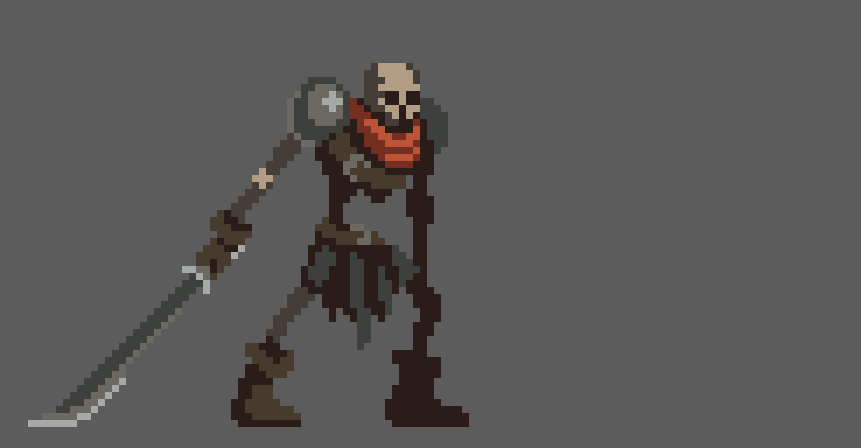 ArtStation - Skeleton Warrior, Sven Thole