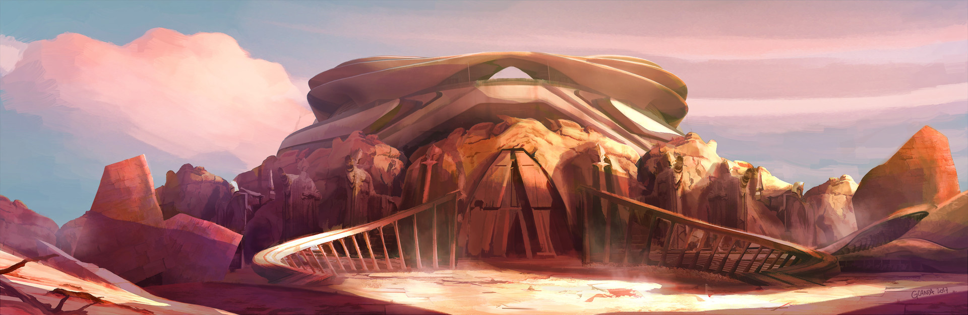 ArtStation - ARENAS _Concept art
