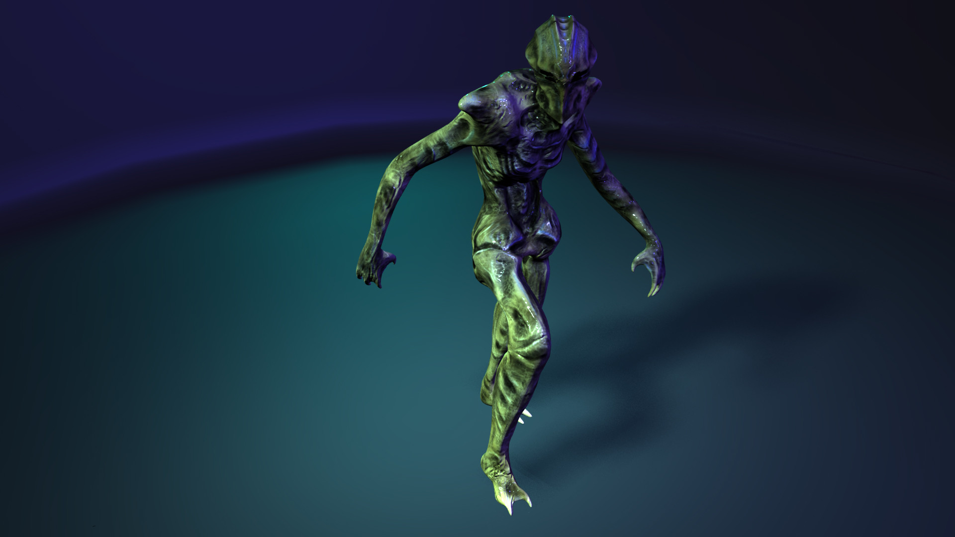 ArtStation - Alien Zbrush Sculpt