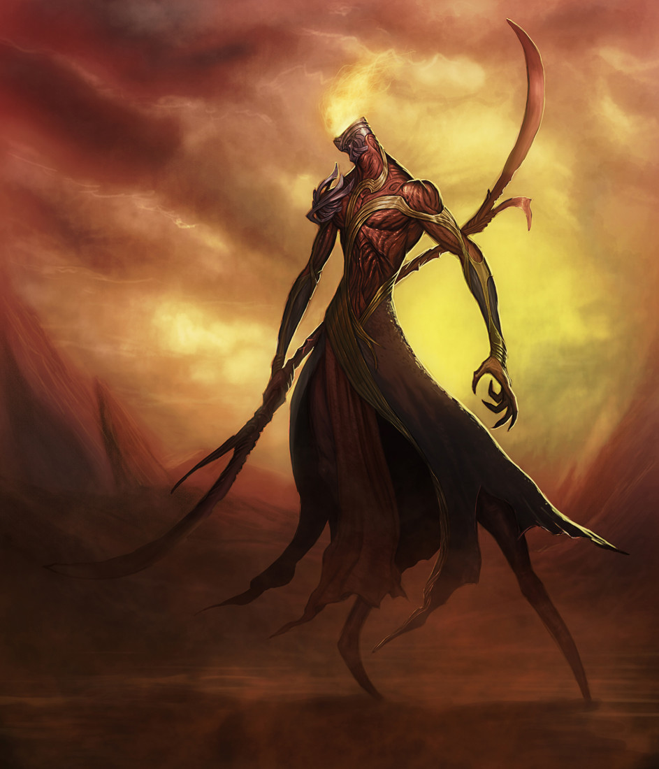 ArtStation - Demon - Lancer