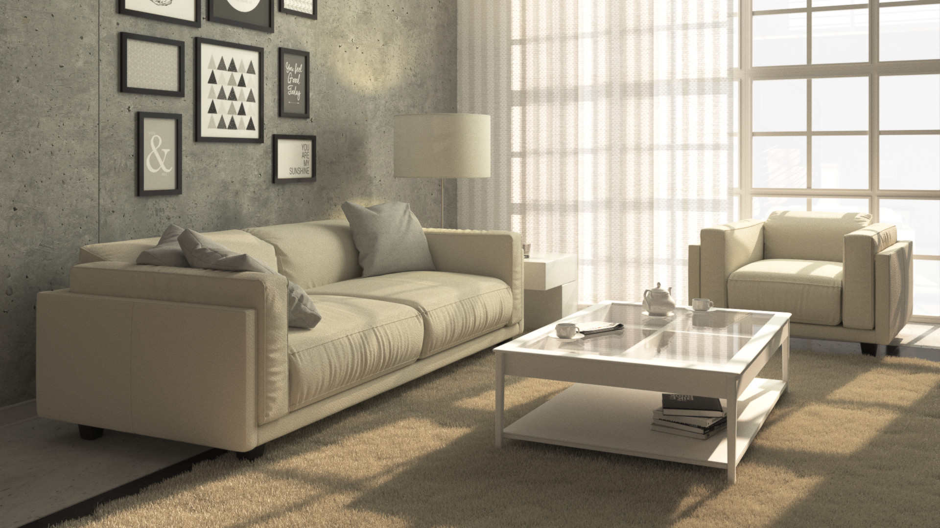 Jan Hein - Modern Living Room