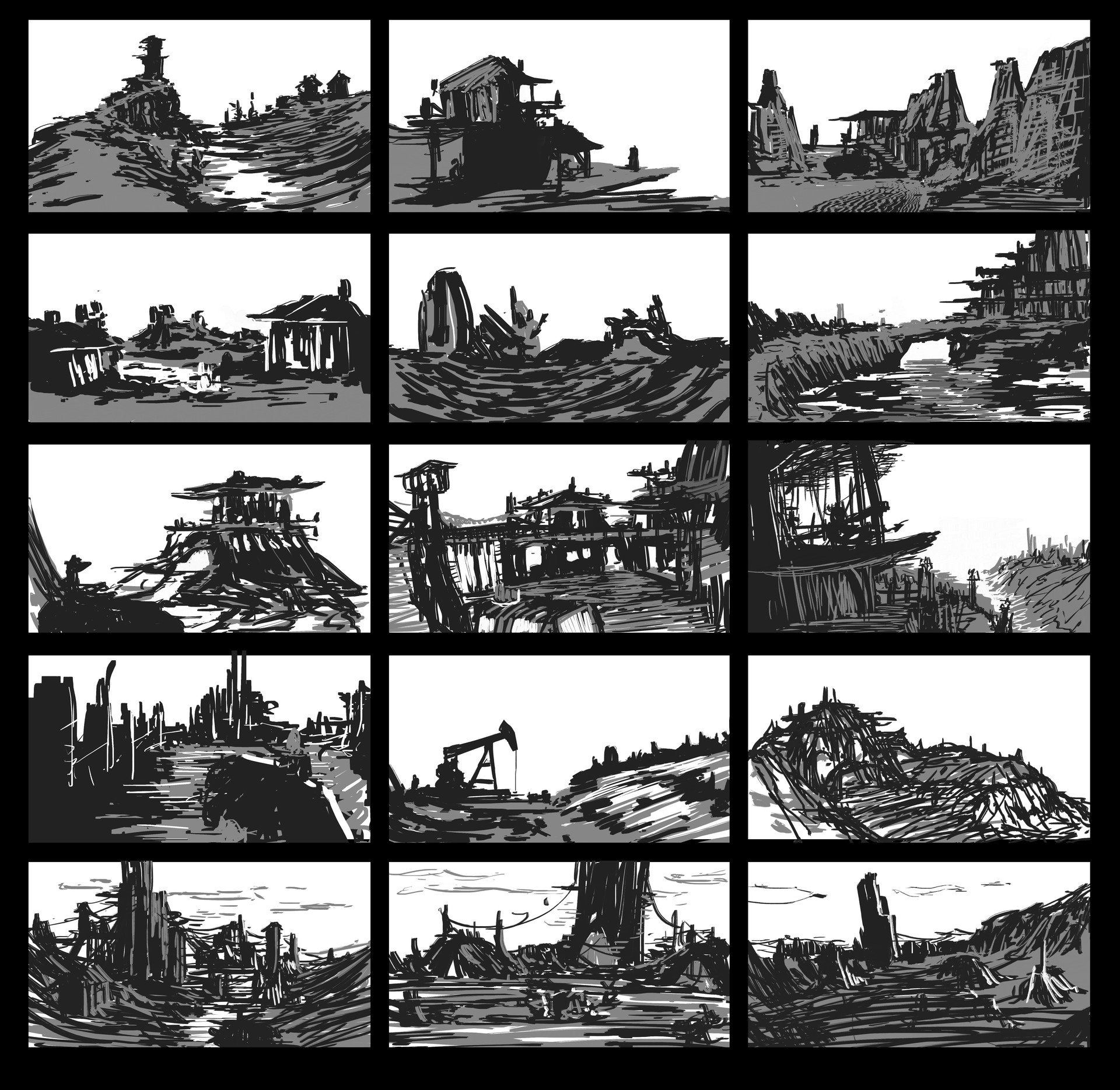 ArtStation - Post apocalyptic thumbnails