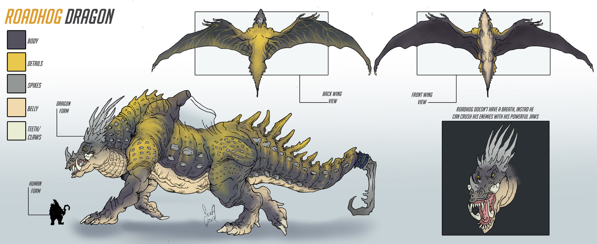 Fernanda Adami - Overwatch Dragons - Junkrat and Roadhog