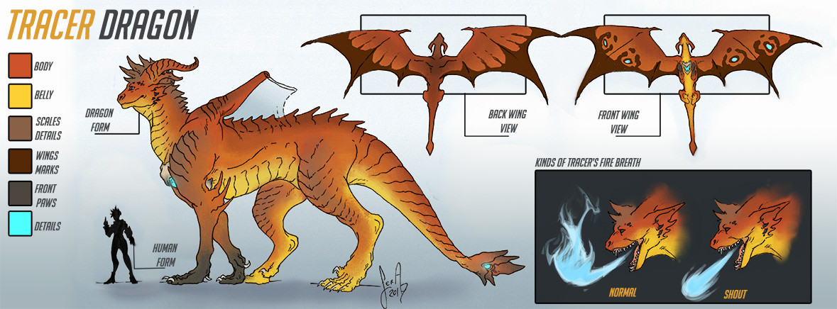 Fernanda Adami - Overwatch Dragons - Tracer and Widowmaker