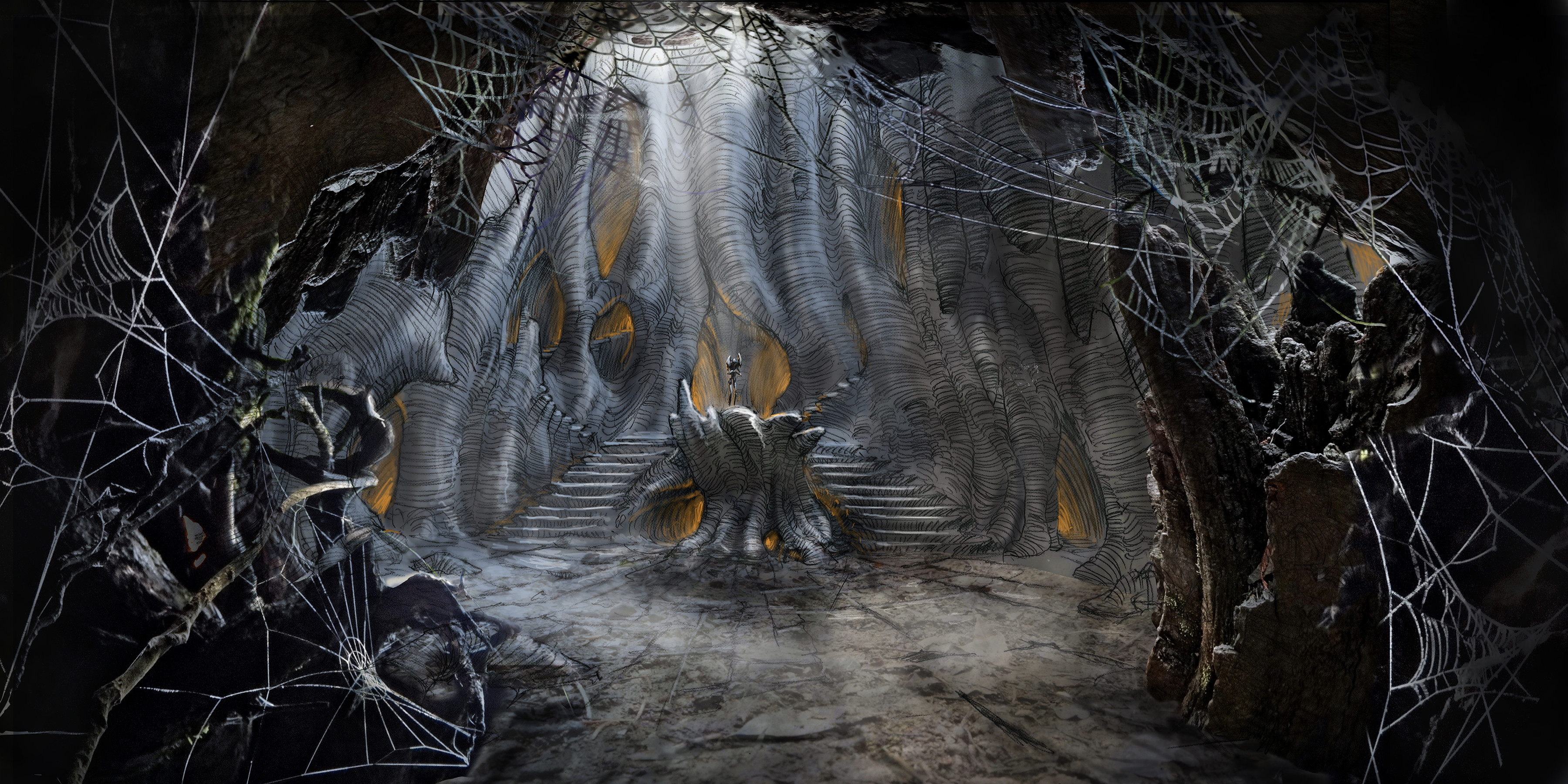 Simon Murton - Strange Magic - Tree Stump Throne room