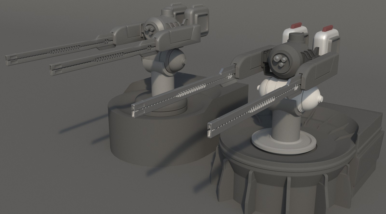 Richard Throgmorton - Space Ship Mounted Rail Gun