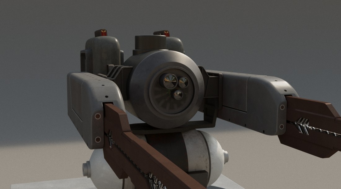 Richard Throgmorton - Space Ship Mounted Rail Gun