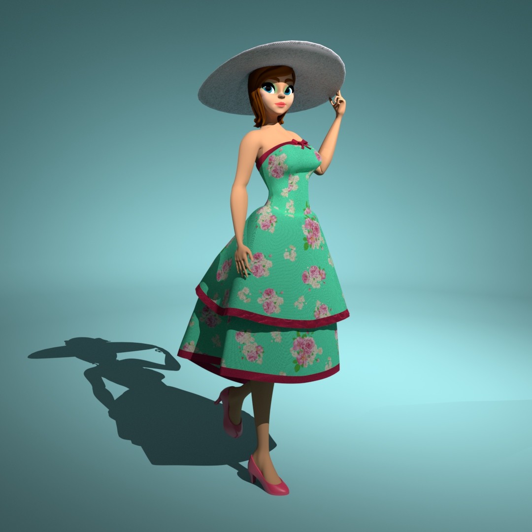 ArtStation - Aster Character Model