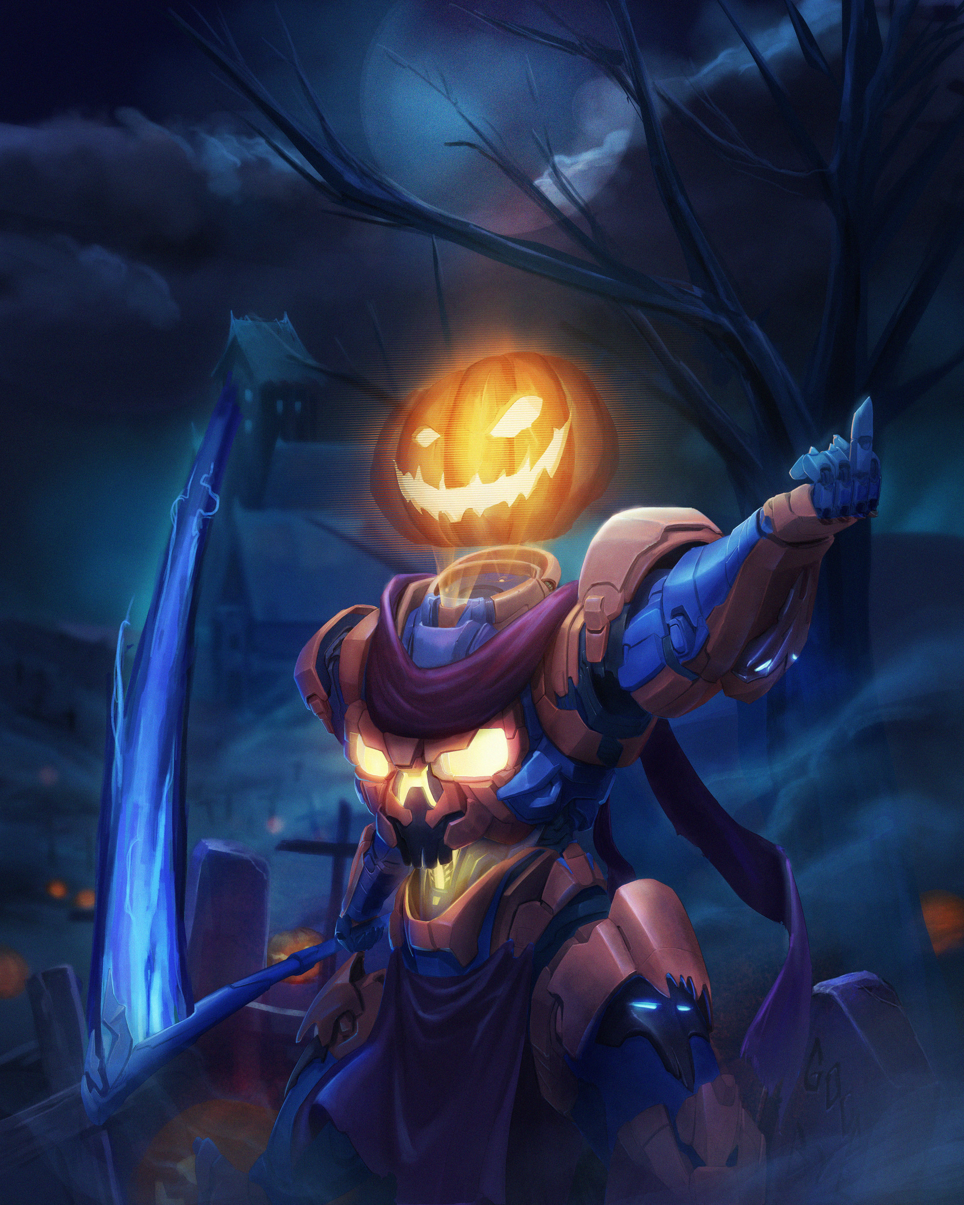 ArtStation - Pumpkin Knight