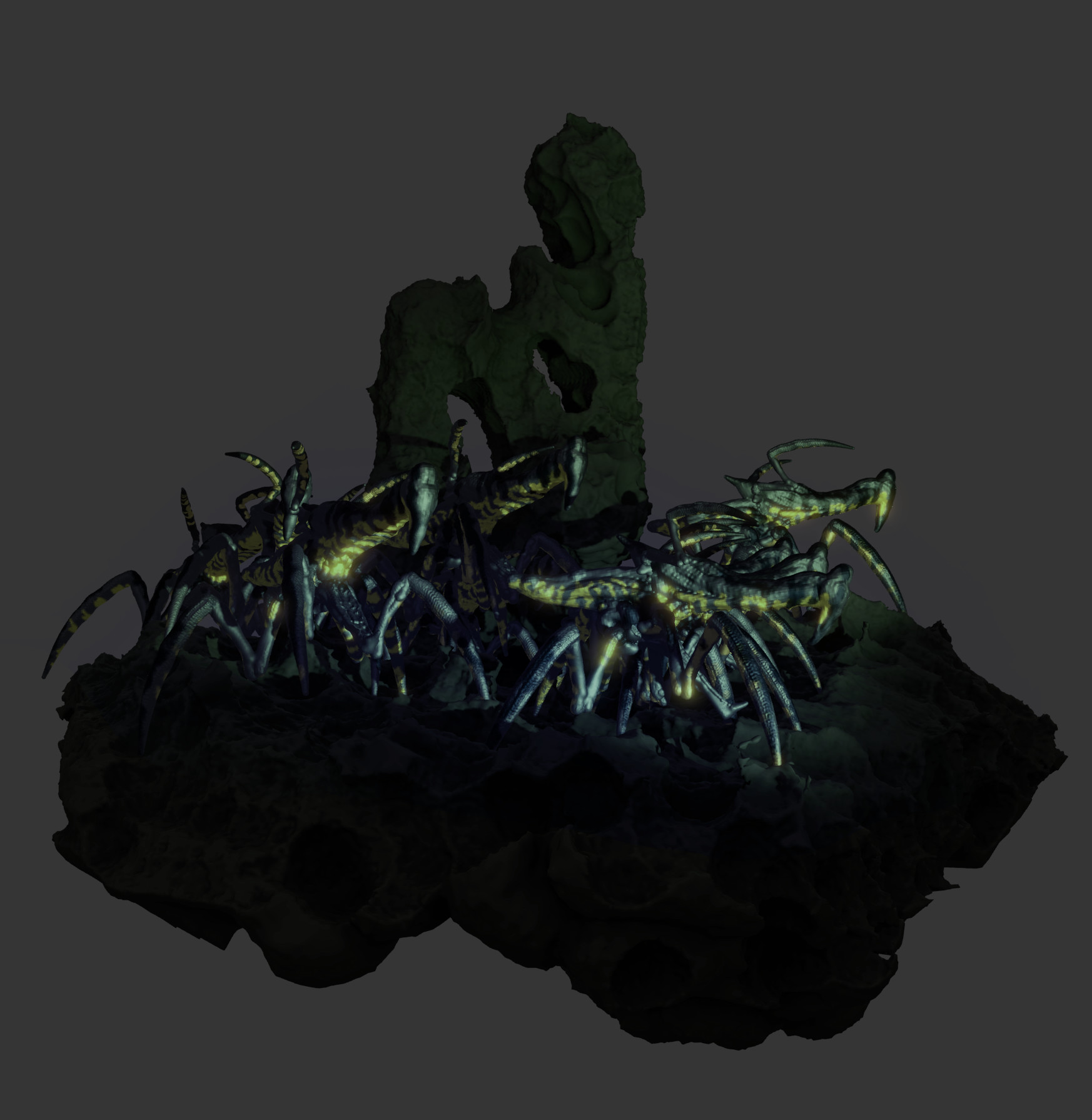 ArtStation - Arachnid Horde VR Sculpt