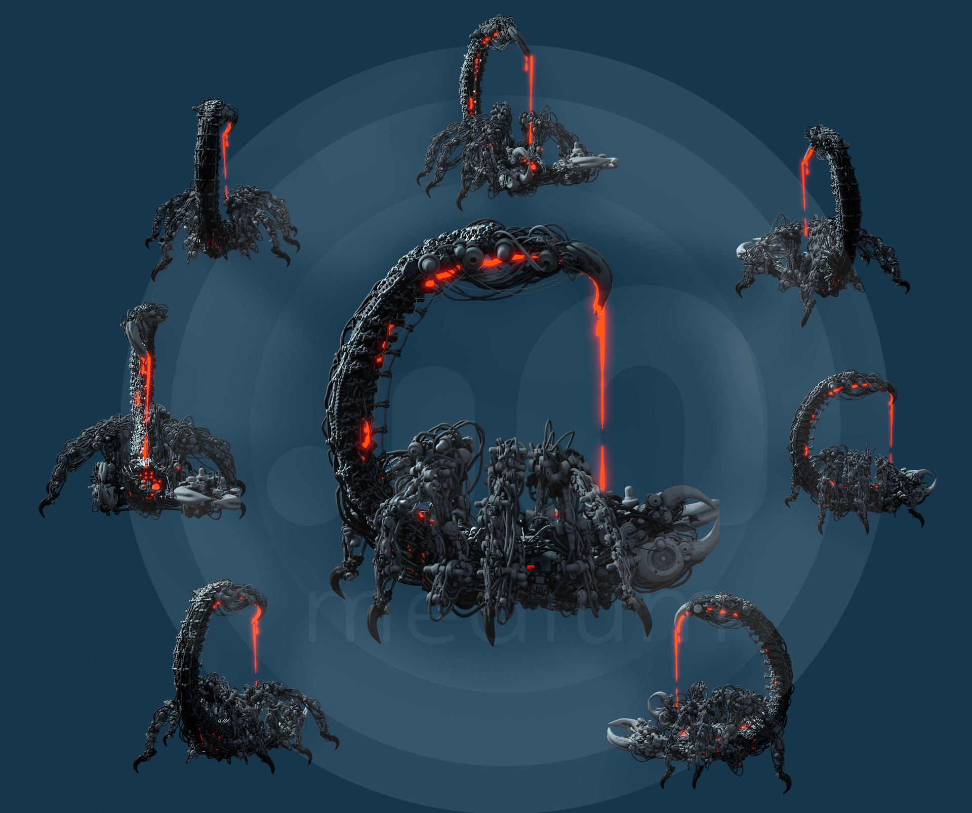 Glen Southern - Scorpion Mech VR Sculpt