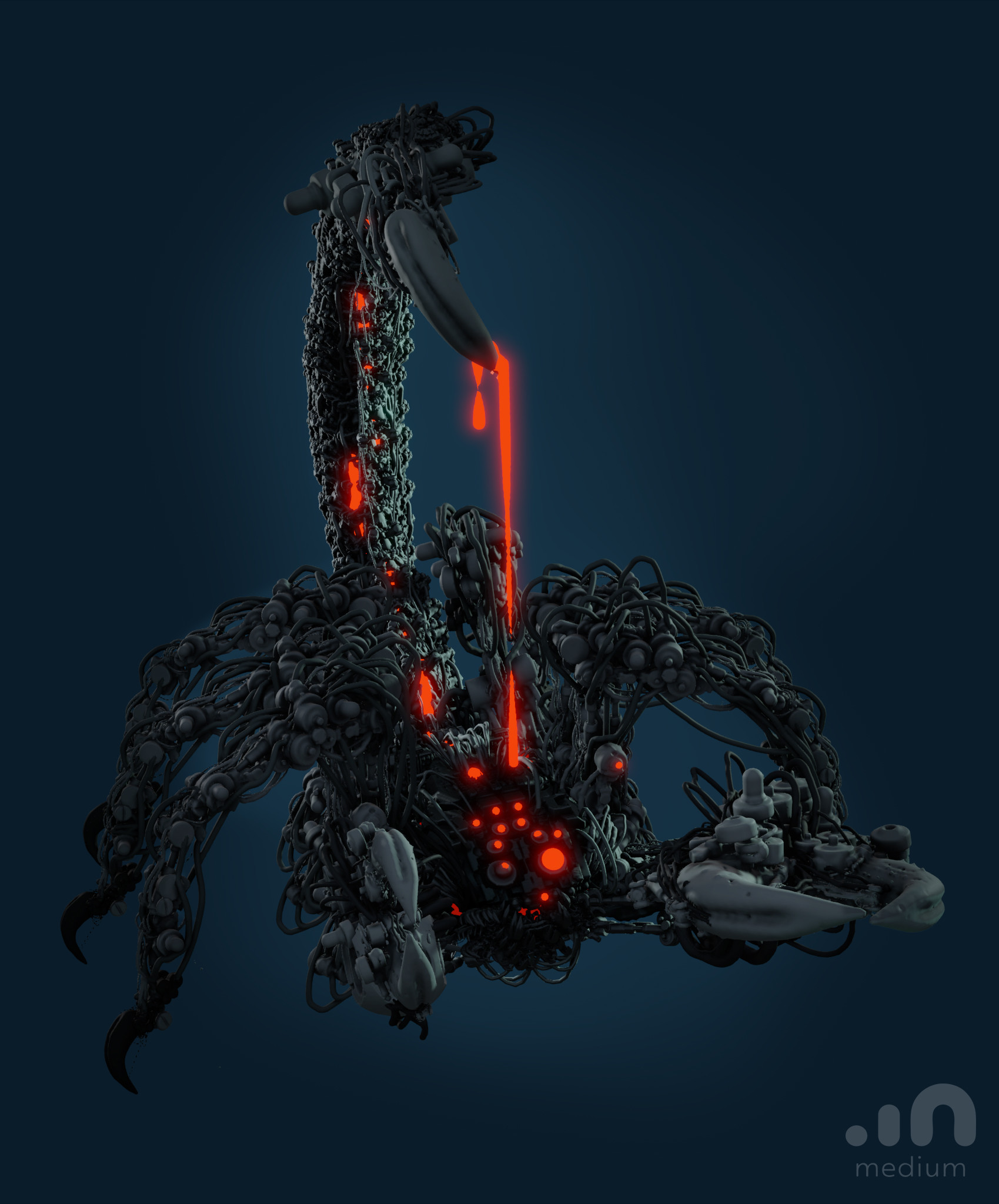 ArtStation - Scorpion Mech VR Sculpt