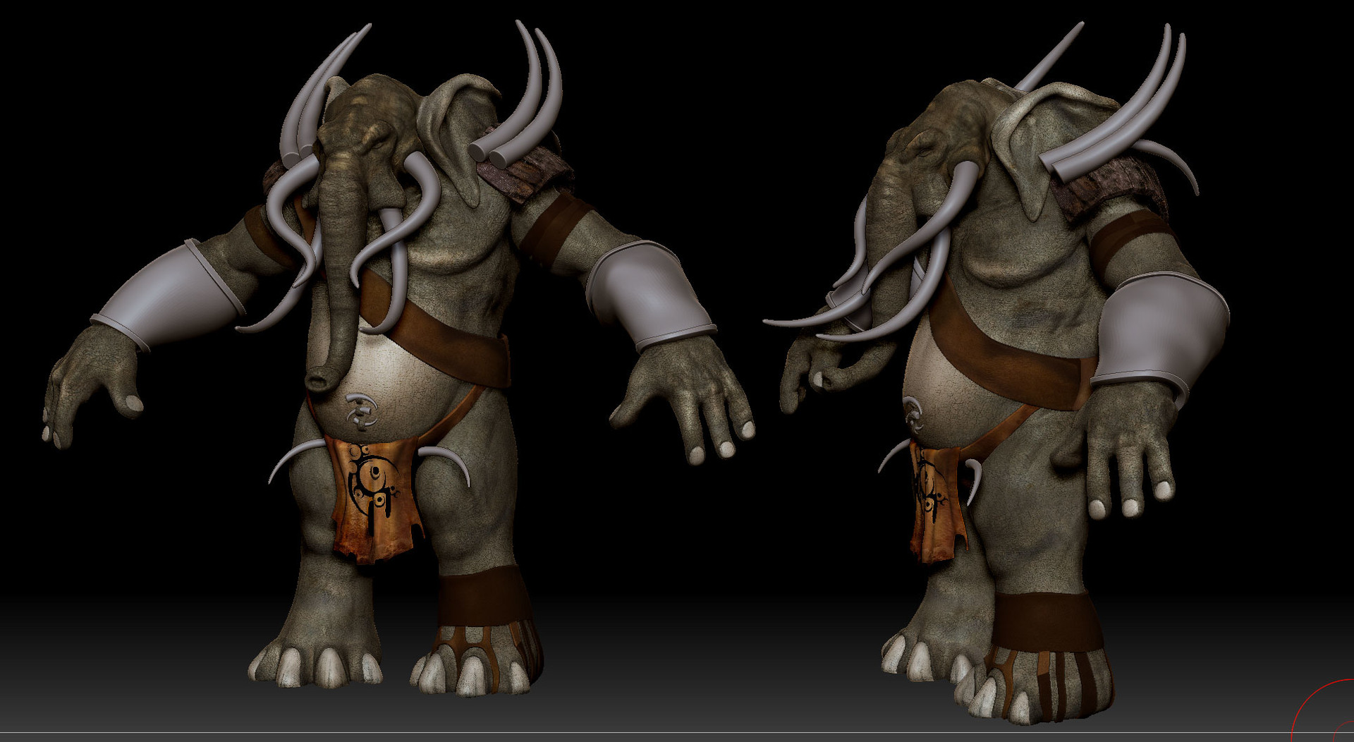 elephant man warrior