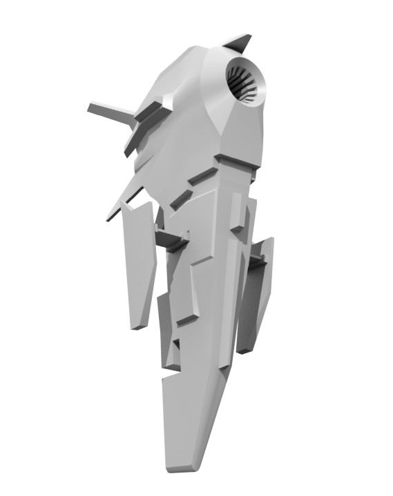 ArtStation - Vertical Starship