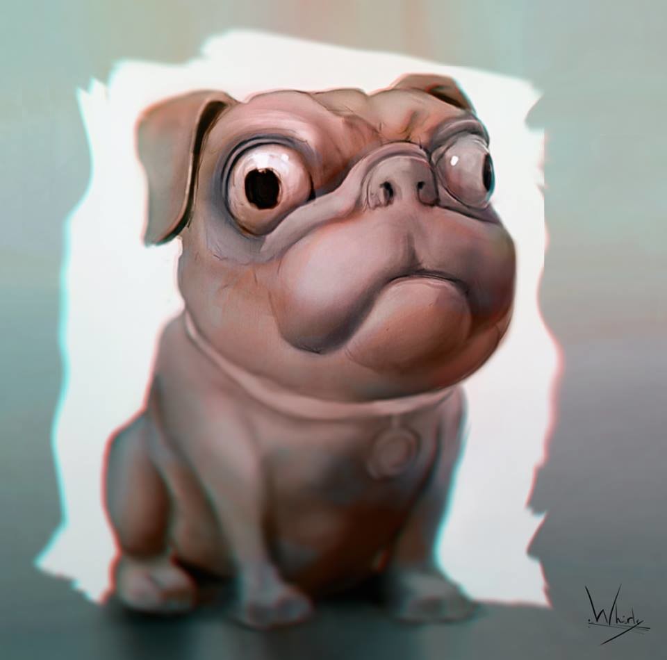 ArtStation - Pug