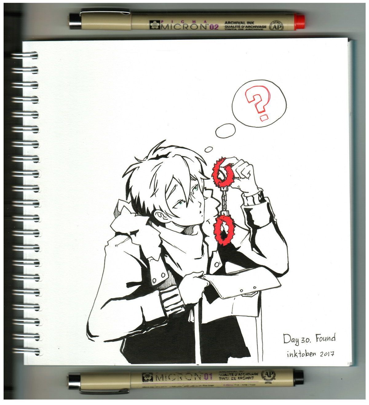 Kate Fox - The last pieces of inktober 2017