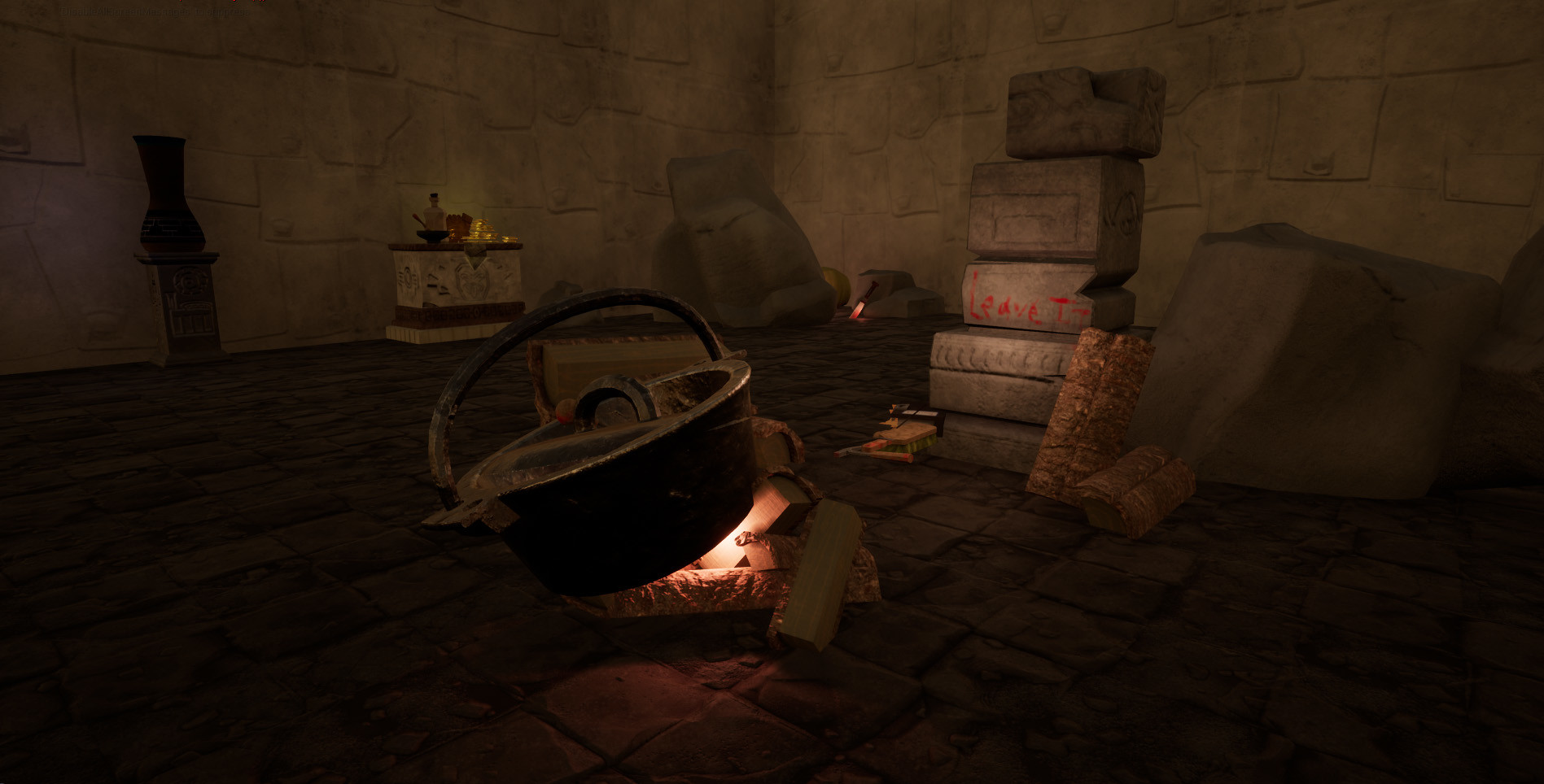 inca temple interior