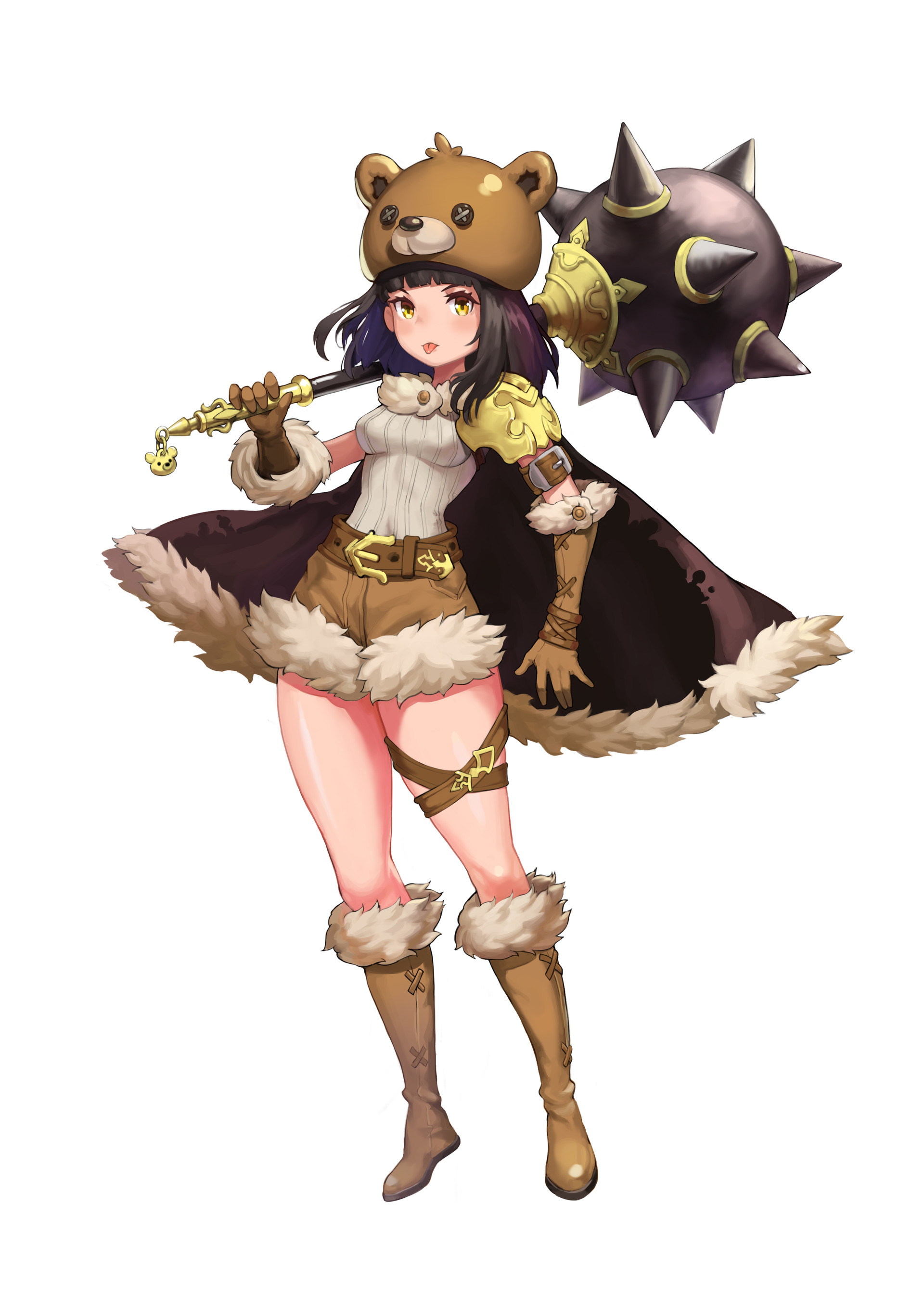 ArtStation - bear warrior(?)