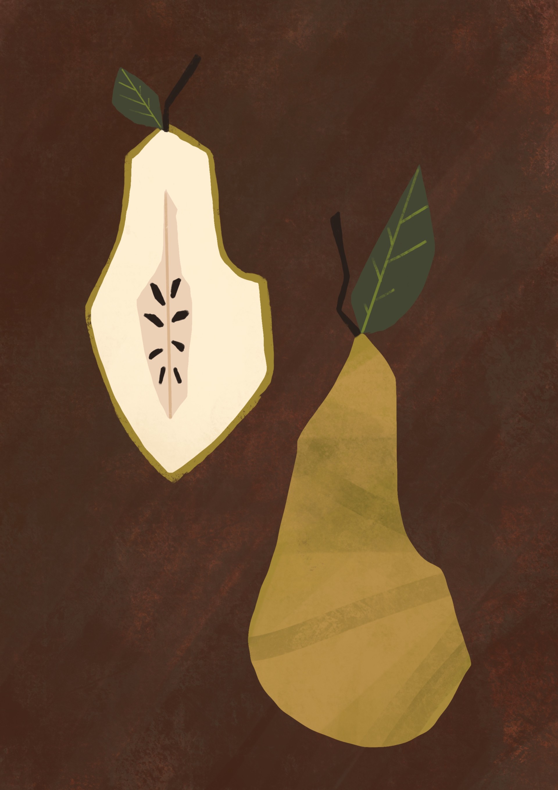 ArtStation - Stylized Pears