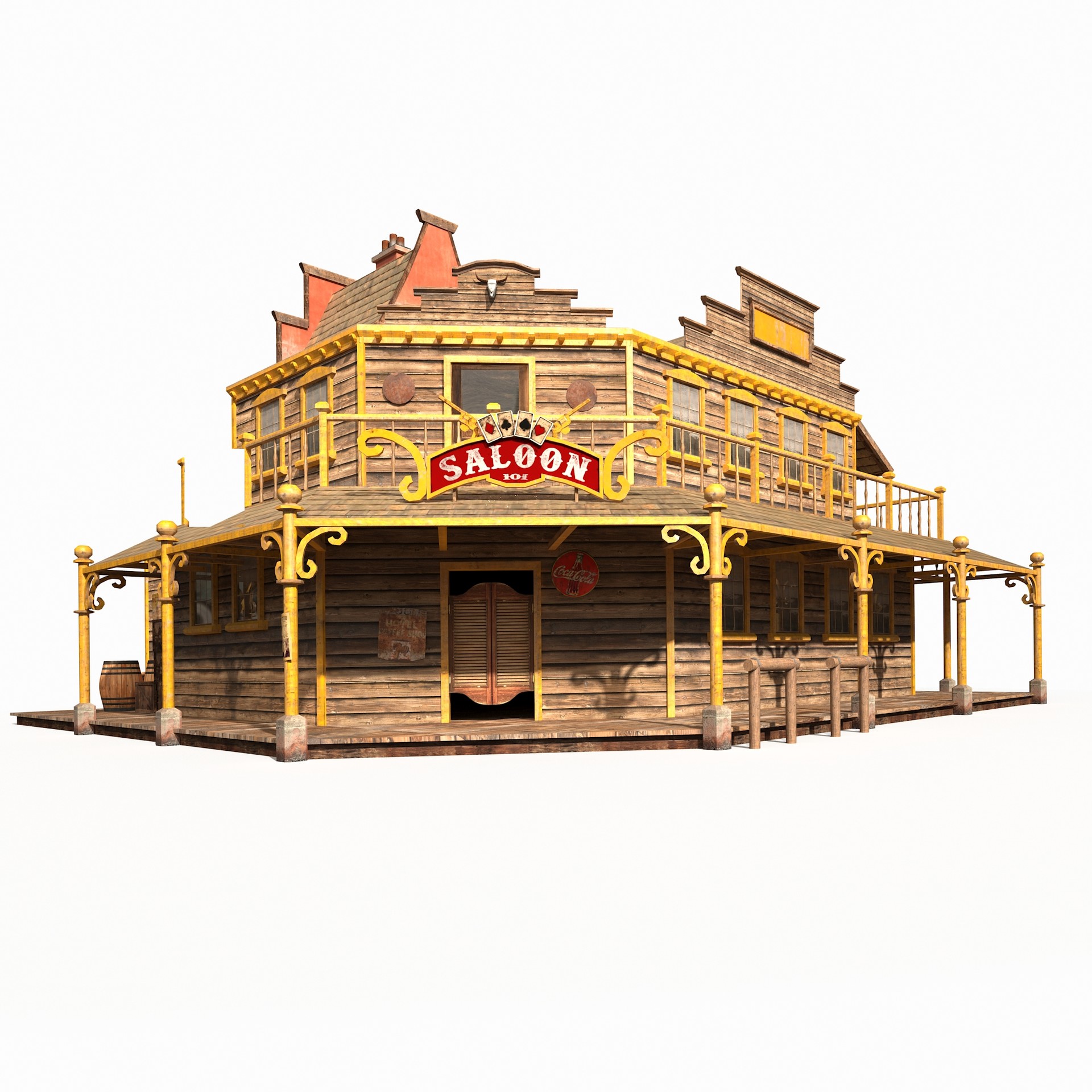ArtStation - Western Saloon