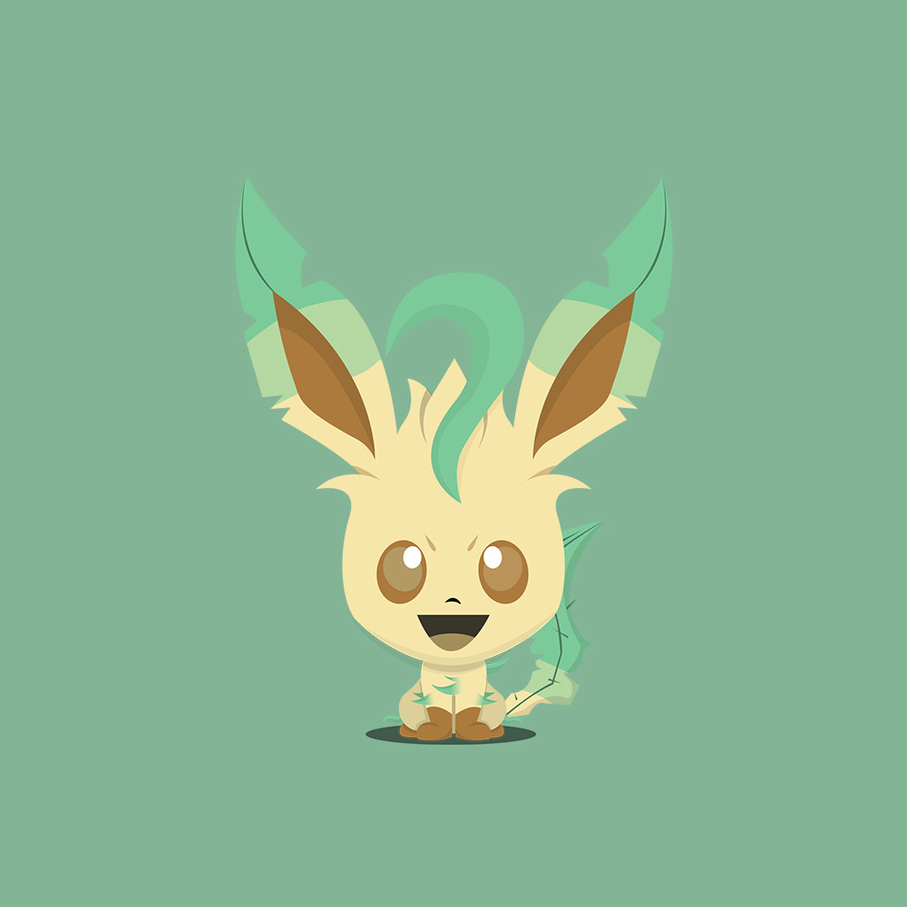 ArtStation - Leafeon (Pokémon)