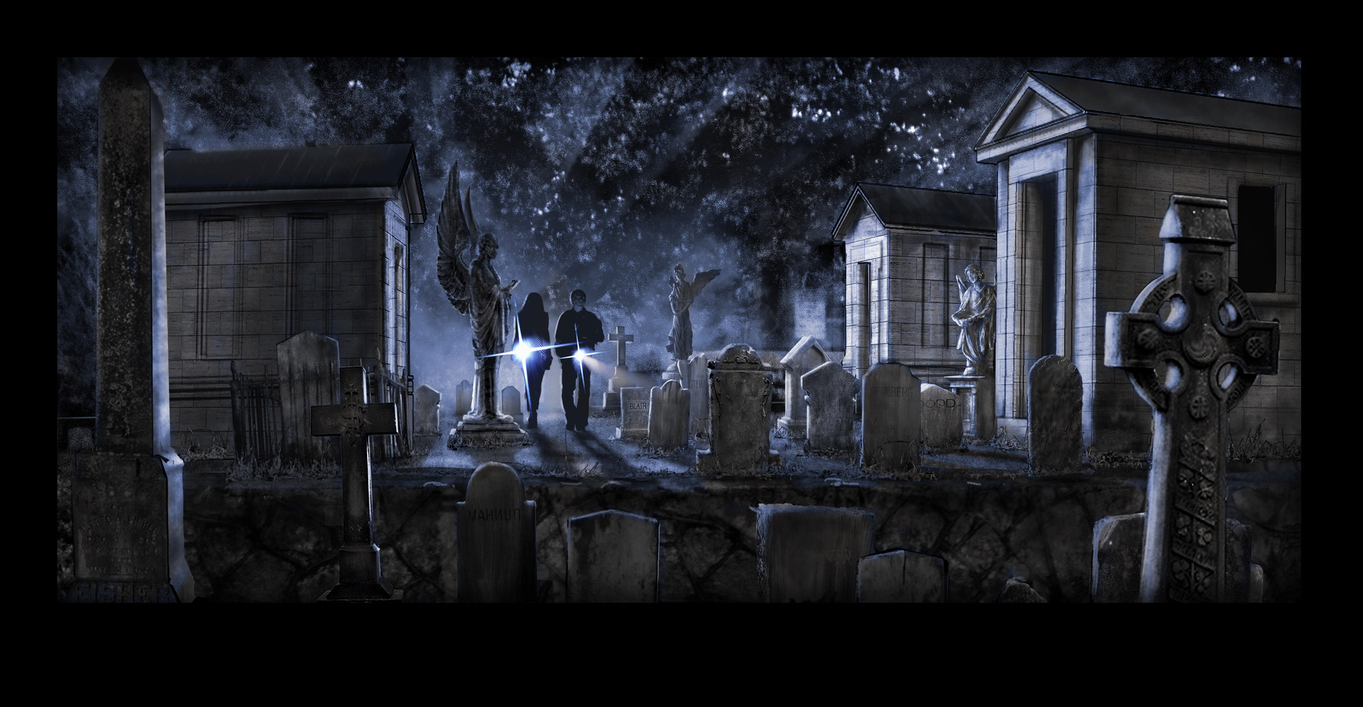 ArtStation - Goosebumps - Cemetery