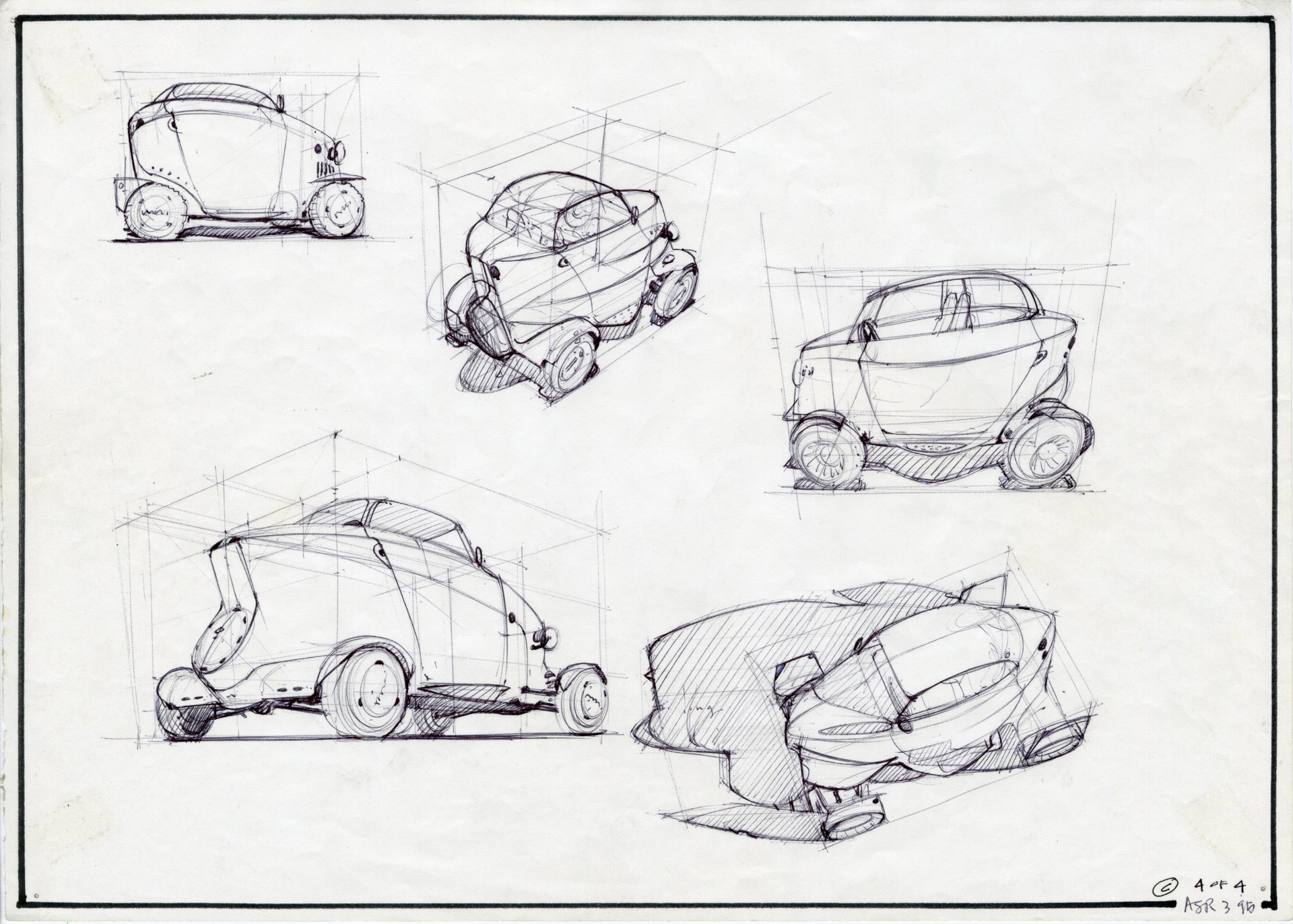 Scott Robertson - 2017 Drawing Sale Preview
