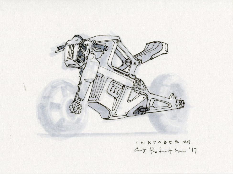 Scott Robertson - 2017 Drawing Sale Preview