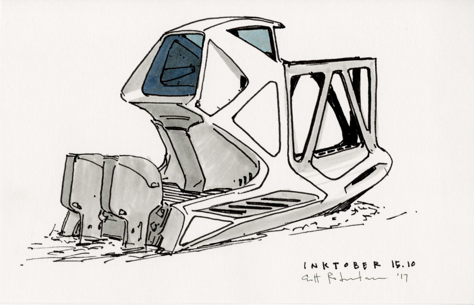 Scott Robertson - 2017 Drawing Sale Preview