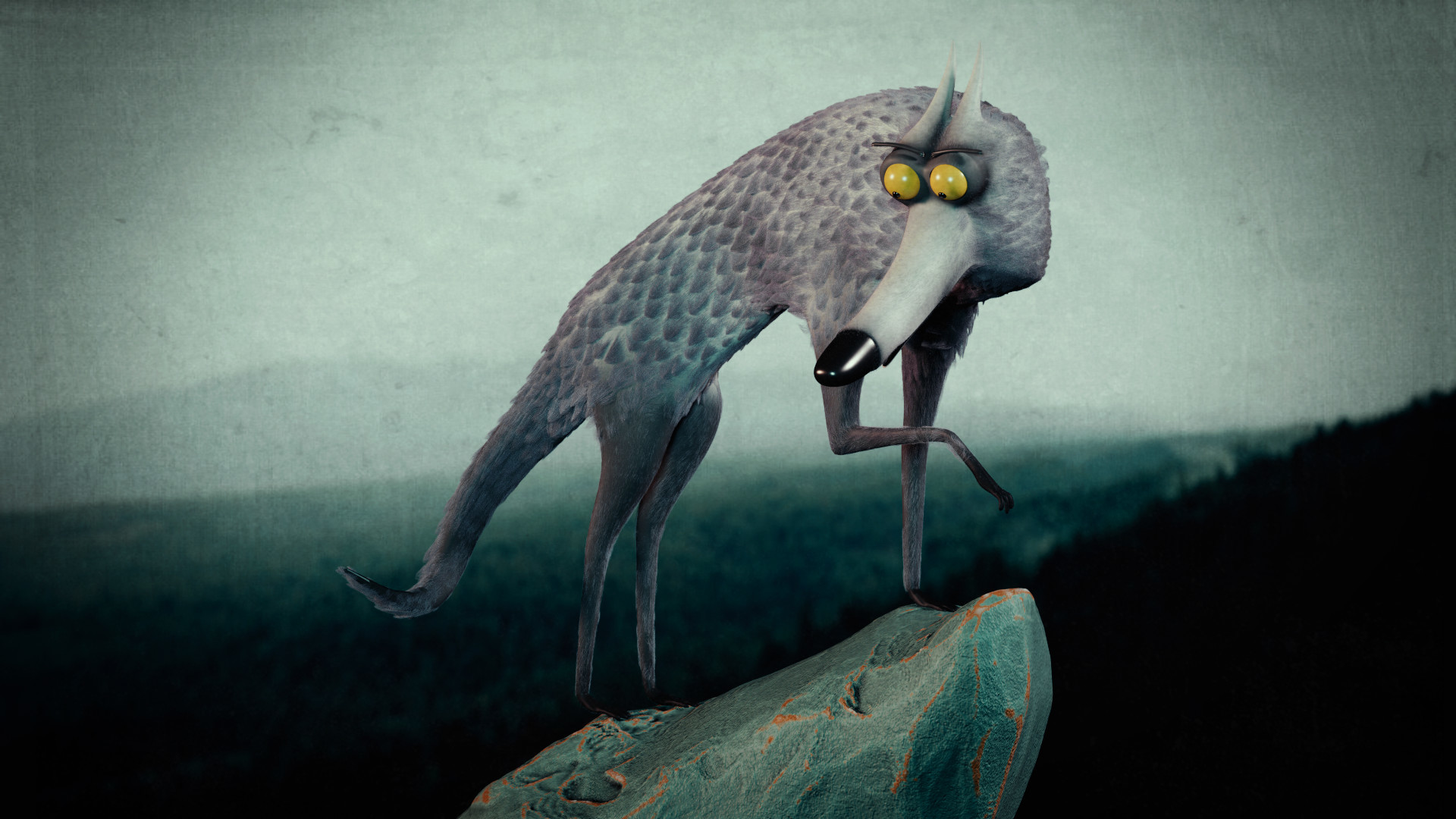 ArtStation - Wolf_character