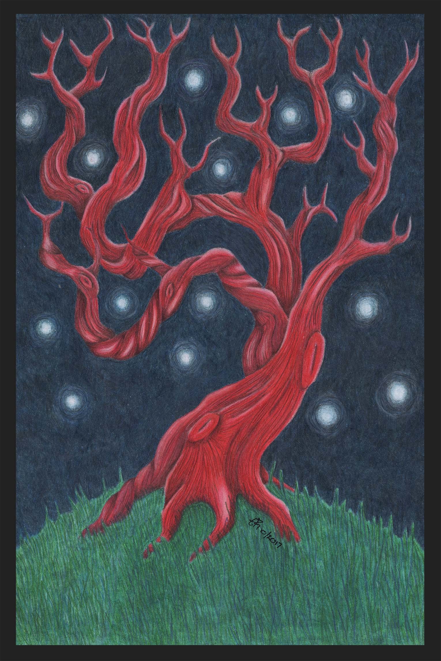 ArtStation - Red Tree