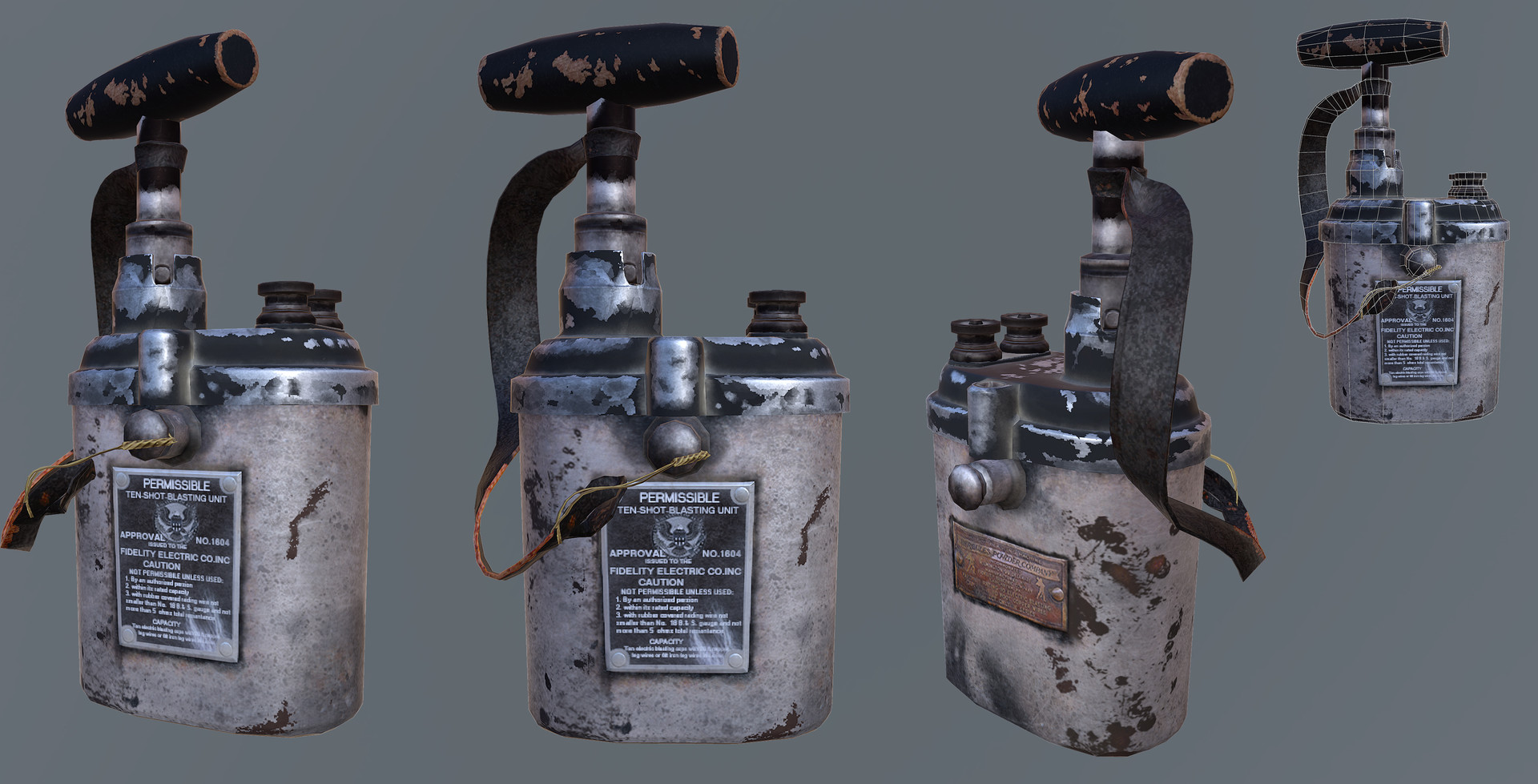 ArtStation - Mine Detonator