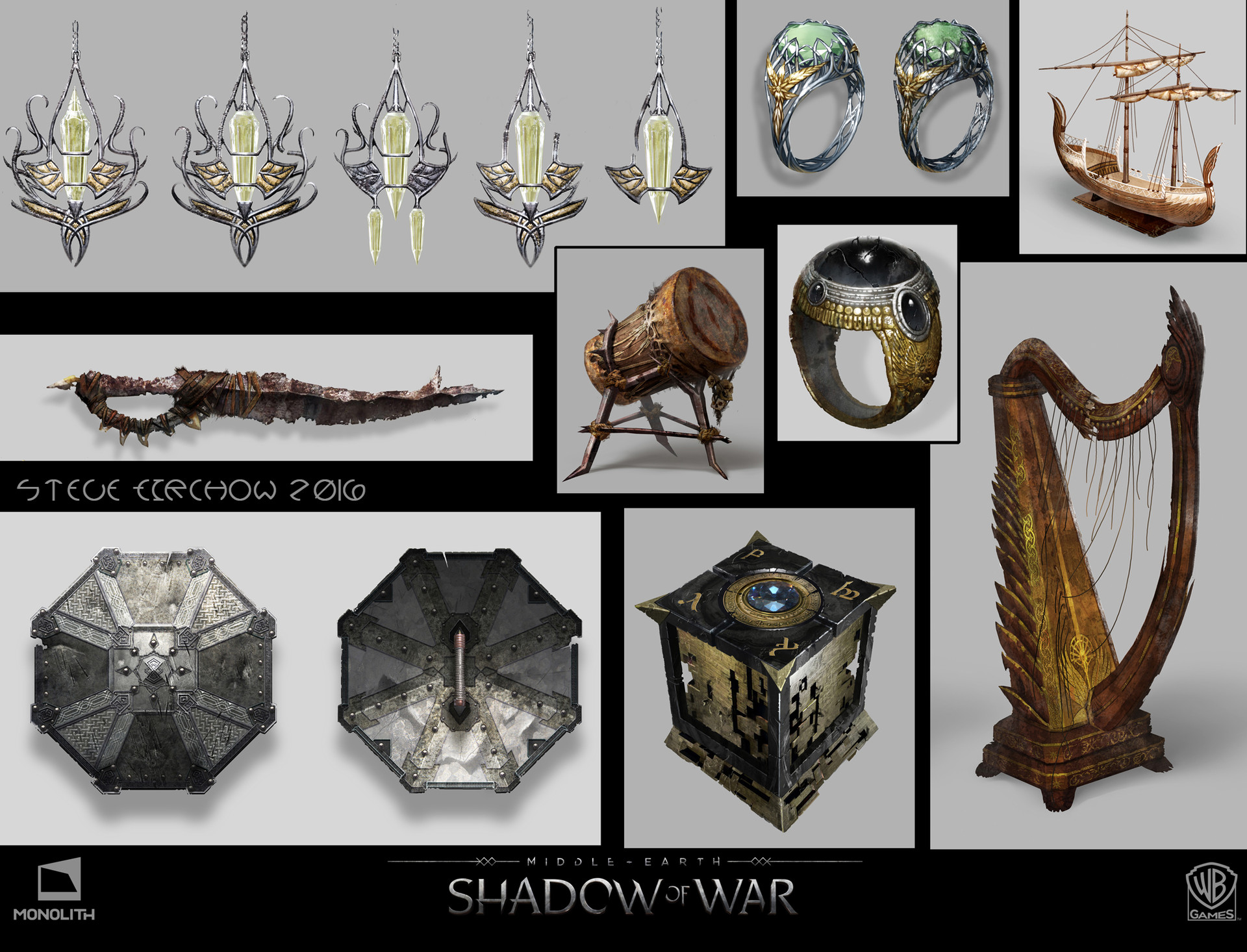 ArtStation - Miscellaneous stuff for Shadow of War