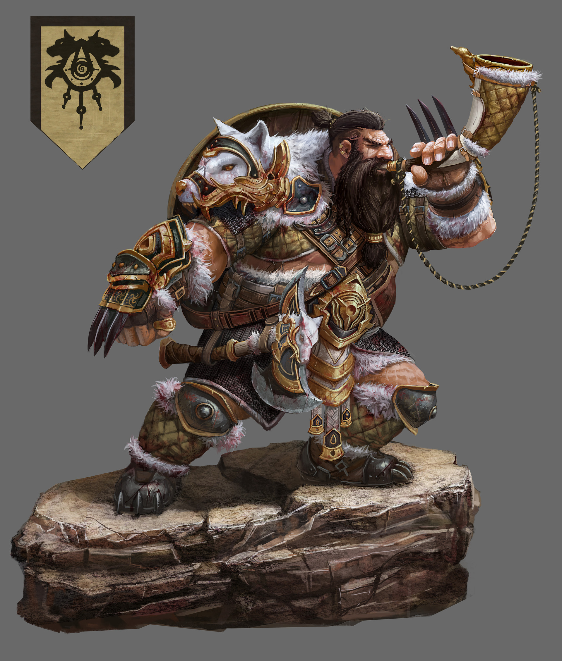 ArtStation - wolf vikings