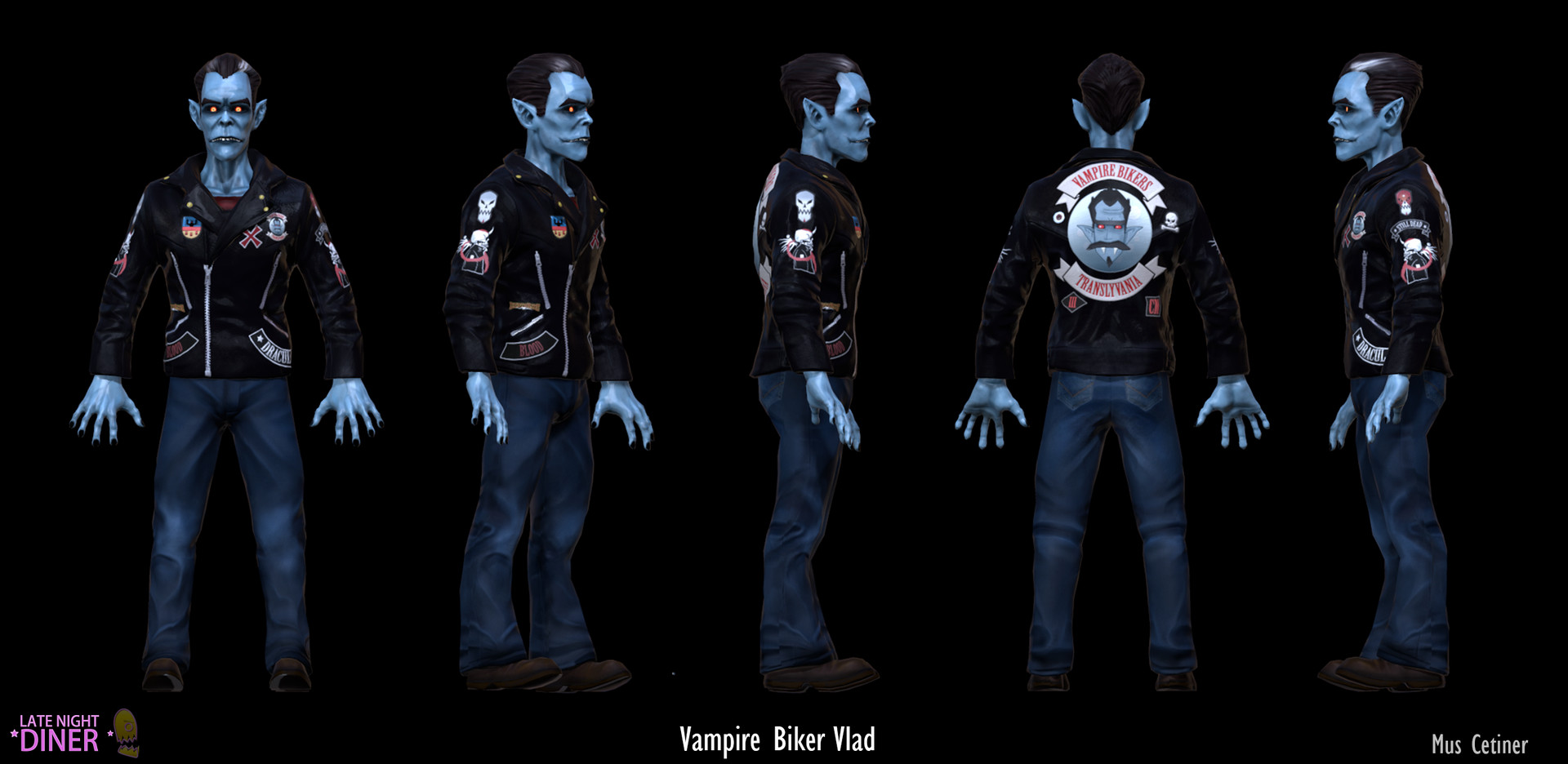 Mus Cetiner - Vampire Biker Vlad
