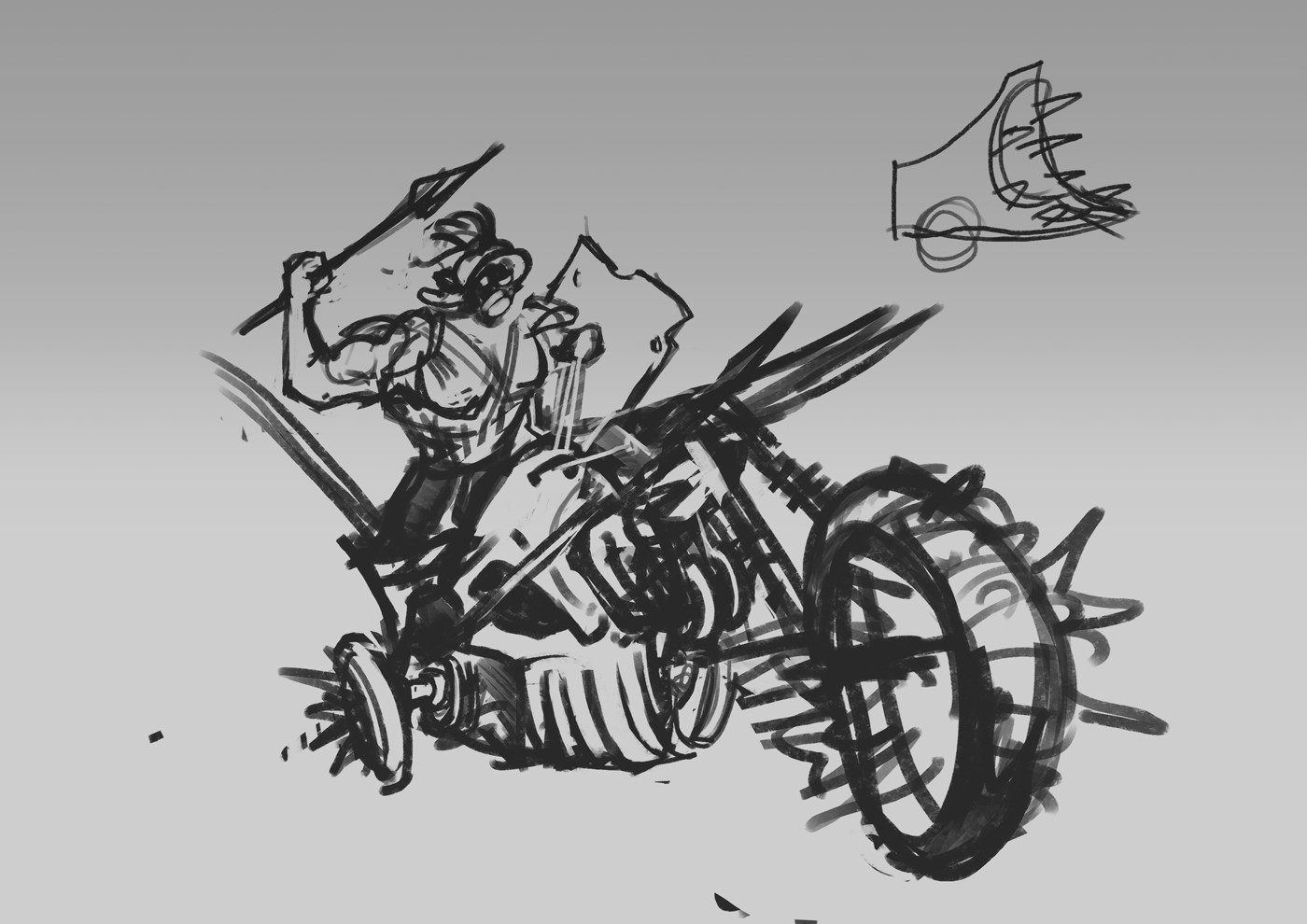 Pierre MARIE | POK - Post Apocalyptic Gladiator - Character Design ...