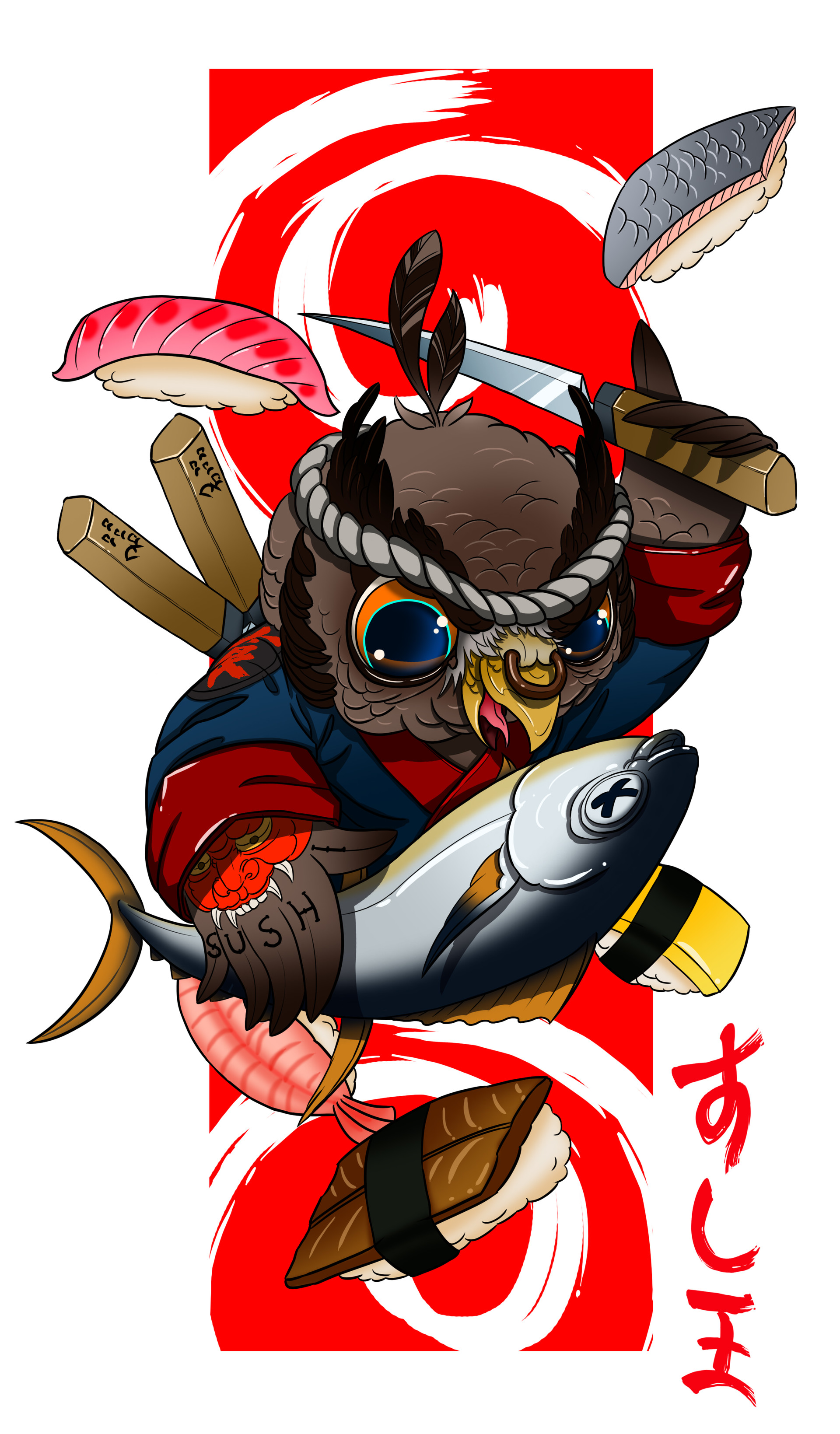 ArtStation - Sushi king