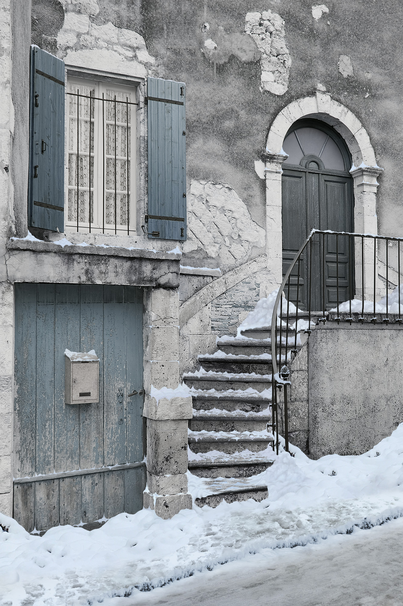 ArtStation - Snow Digital Matte Painting