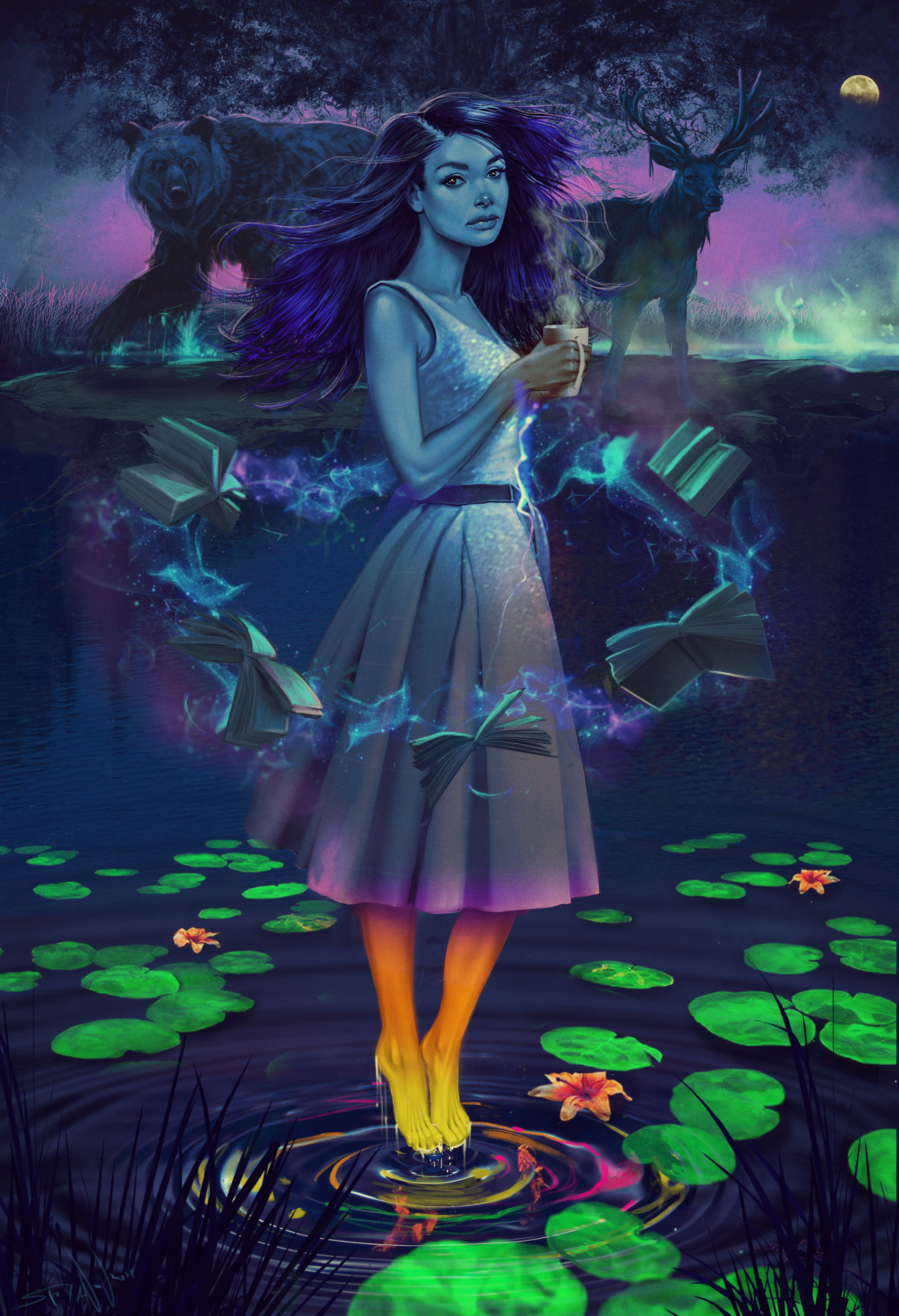 ArtStation - spiritual elevation.....