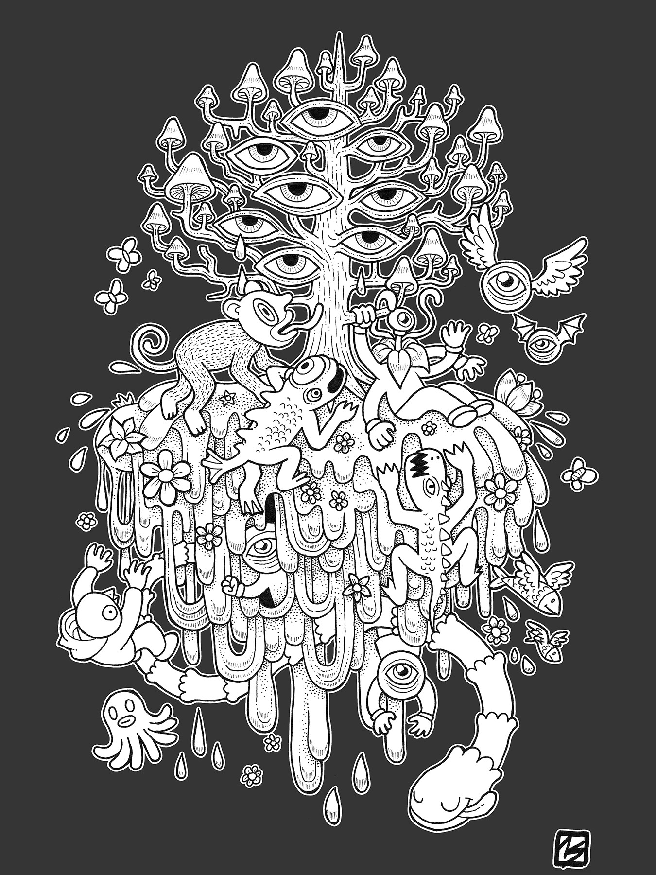 ArtStation - Fungus Tree