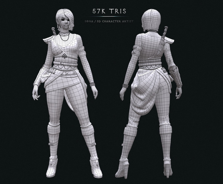 Bona _ - Diablo III Inspired Wizard - Unreal Engine 4