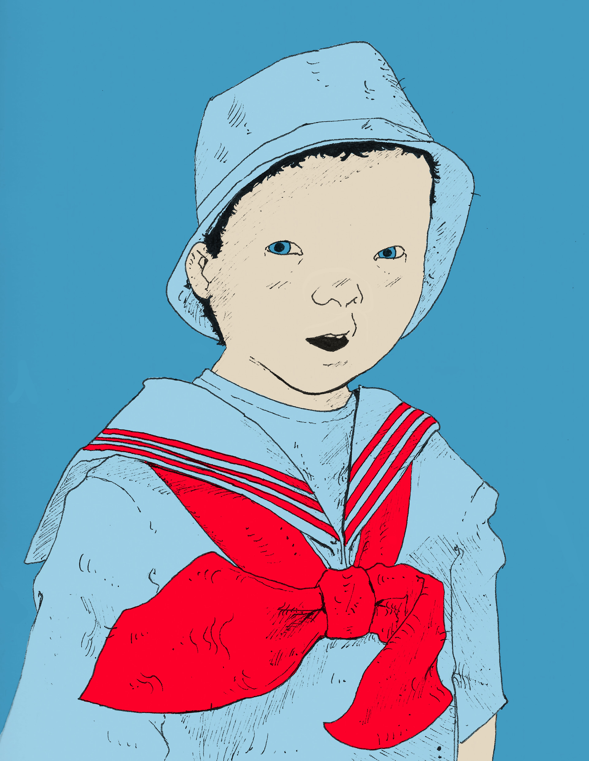 ArtStation - blue boy