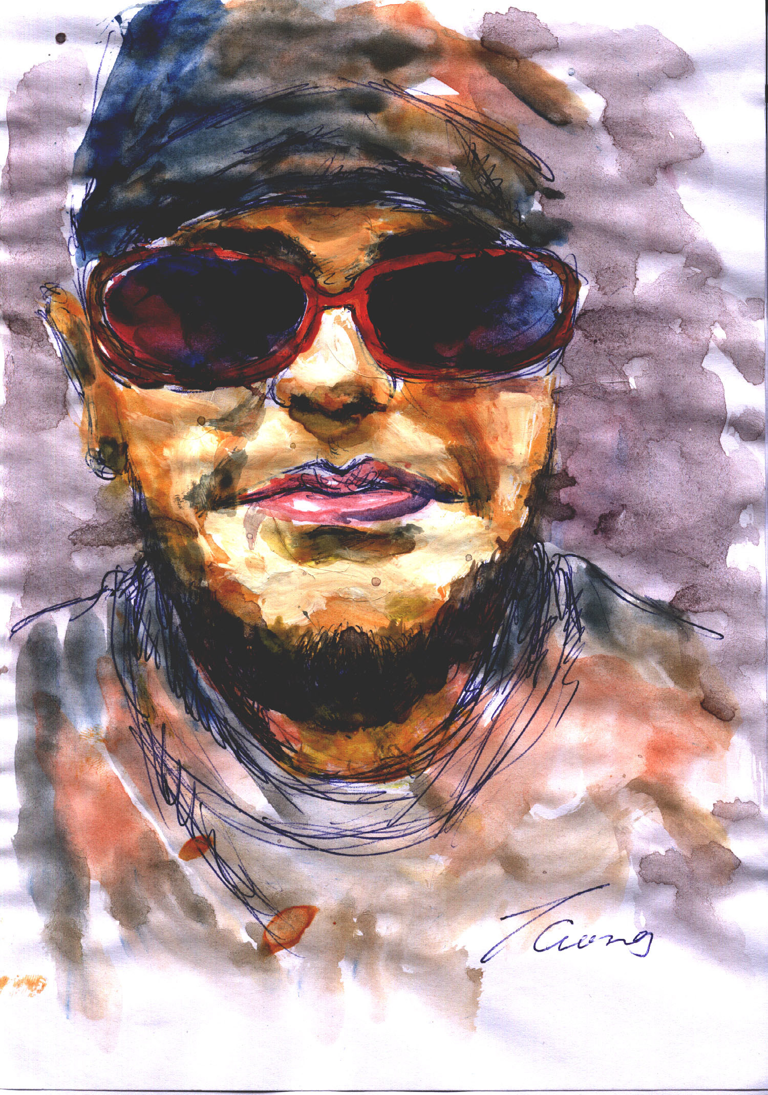 ArtStation - Water colour painting