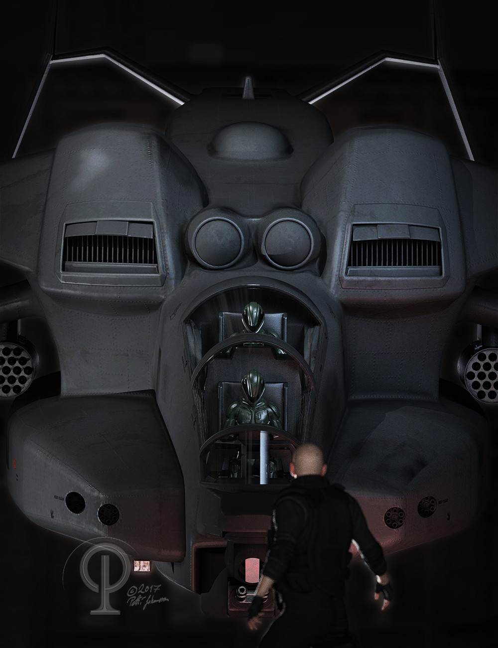 ArtStation - Gunship