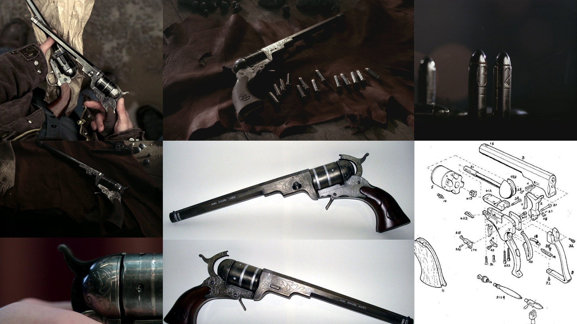 Samuel Colt Revolver Supernatural