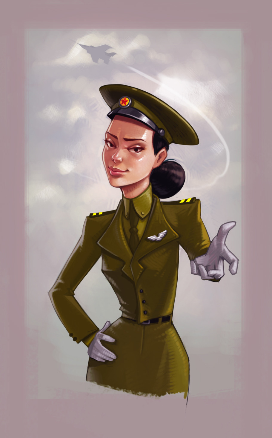 ArtStation - Pilot girl