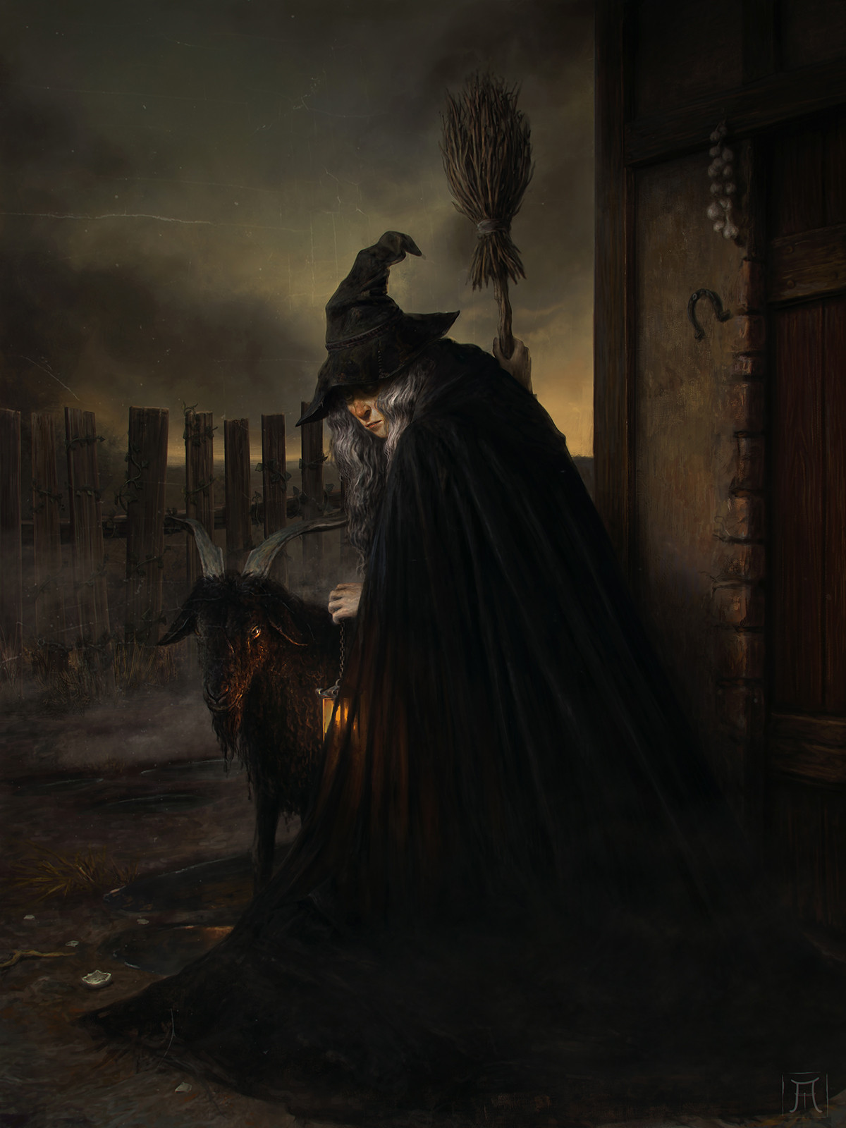 Black Philip by Igor Krstic : r/ImaginaryWitches