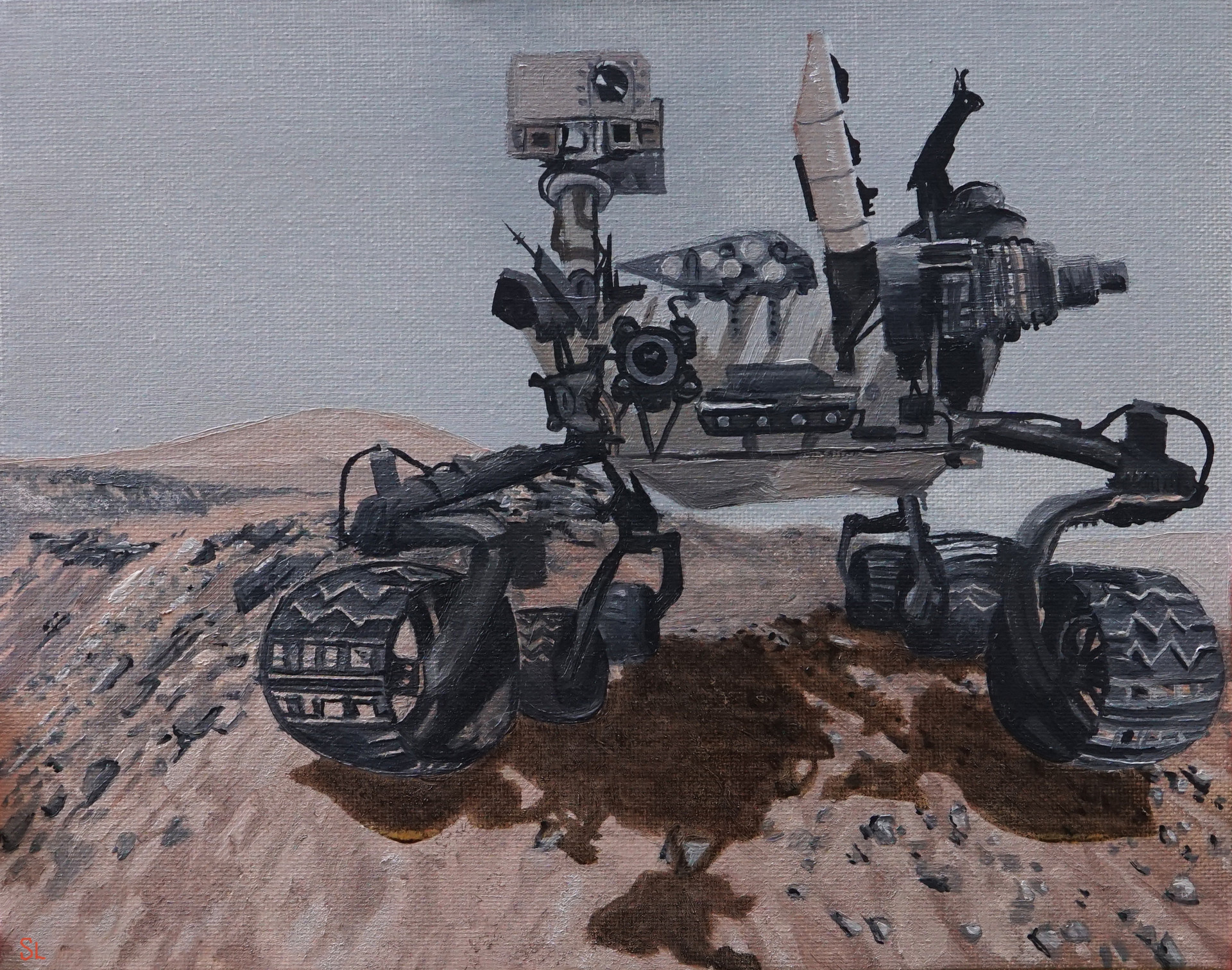 ArtStation - curiosity rover